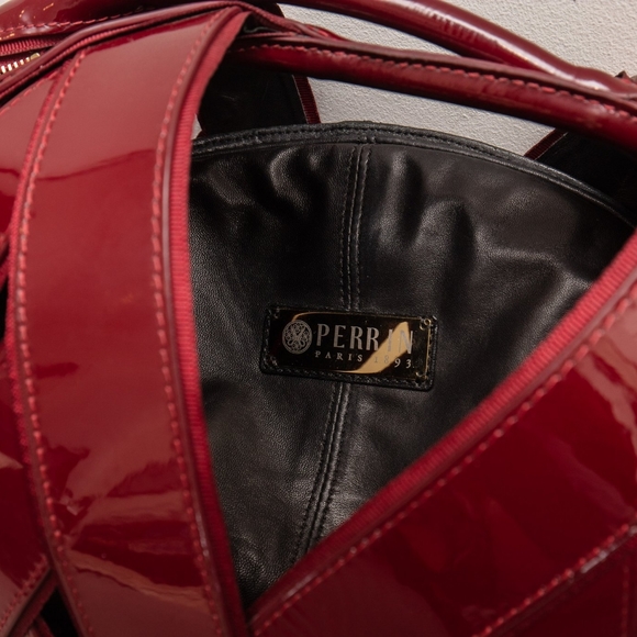Perrin | Bags | Vintage Perrin Paris 985 Patent Leather Ball Bag | Poshmark